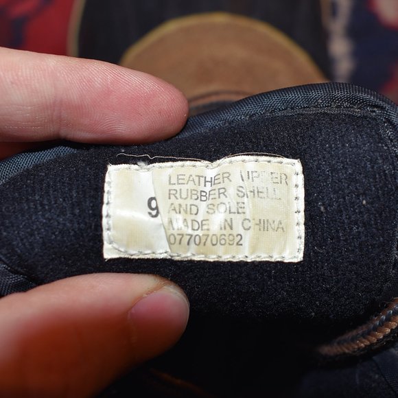 insoles of Dupont | Shoes | Vintage Leather Duck Boots Mens 9 | Poshmark